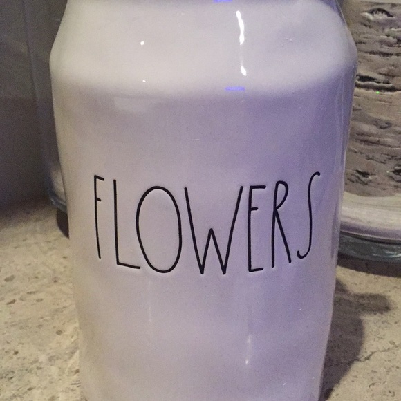 Rae Dunn | Accents | Last One Rae Dunn Flowers Ceramic Vase | Poshmark